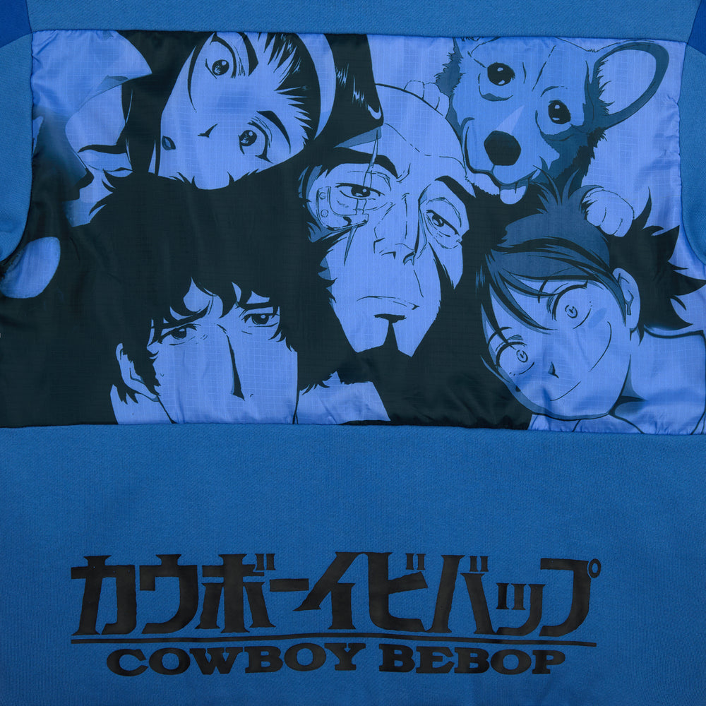Cowboy Bebop See You Space Cowboy Blue Utility Hoodie | Official Apparel & Accessories | Atsuko ...
