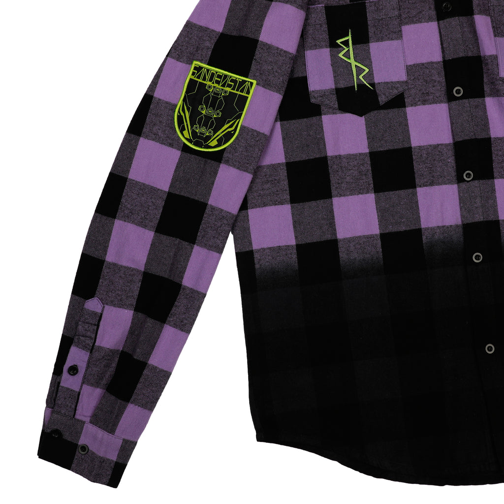 Cyberpunk Edgerunners Flannel Hoodie - Cyberpunk: Edgerunners | Atsuko
