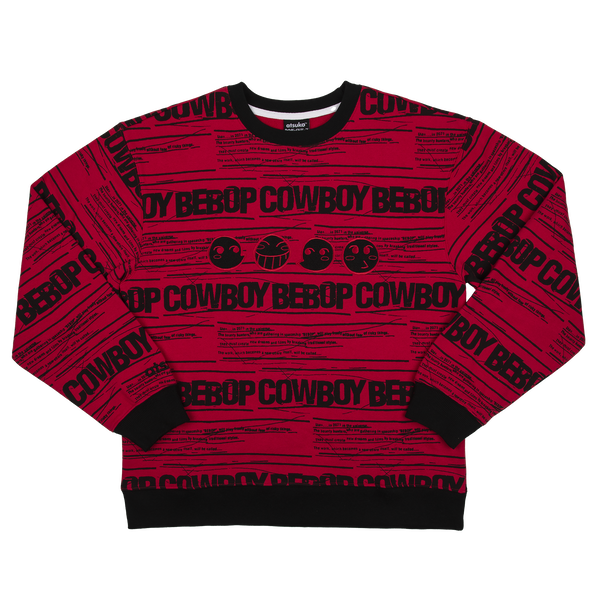 Cowboy Bebop Magenta Crew Neck Sweatshirt - Cowboy Bebop | Atsuko