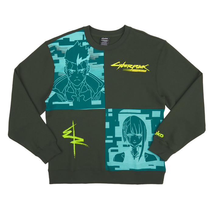 Cyberpunk: Edgerunner David & Lucy Crew Neck Sweatshirt | Official ...