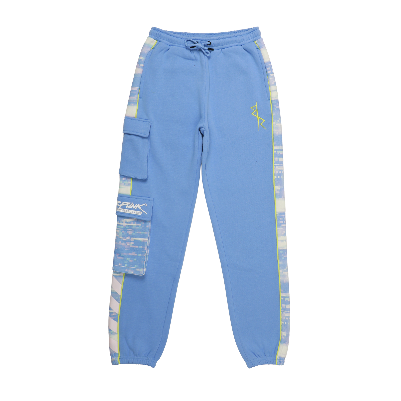 Cyberpunk Edgerunner Blue Cargo Sweatpant | Official Apparel ...