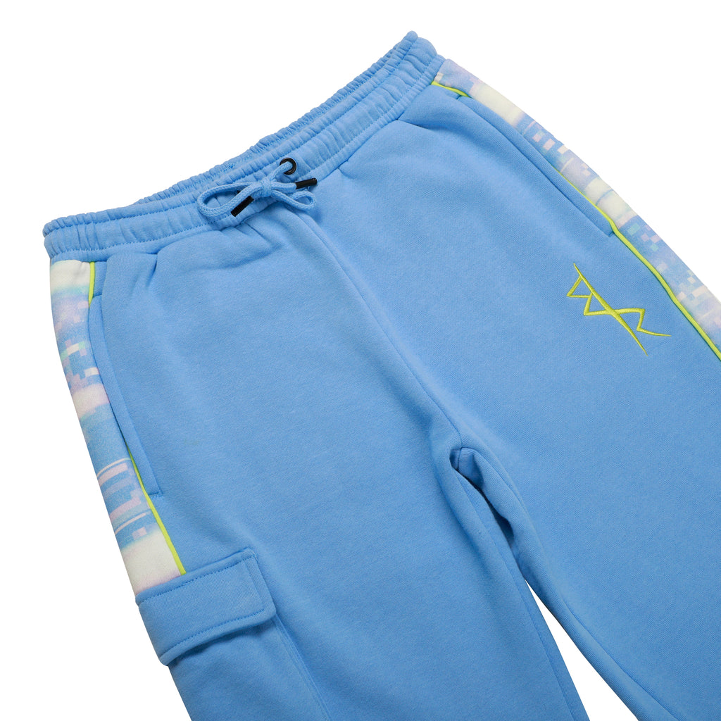Cyberpunk Edgerunner Blue Cargo Sweatpant | Official Apparel ...