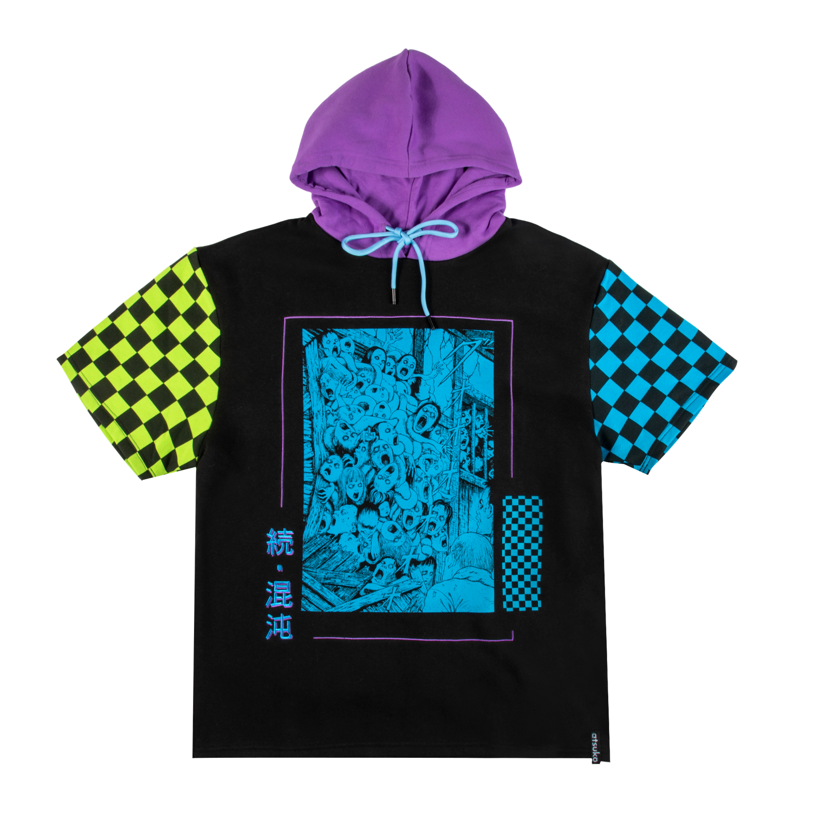 Uzumaki Glow In The Dark Short Sleeve Hoodie | Official Apparel ...