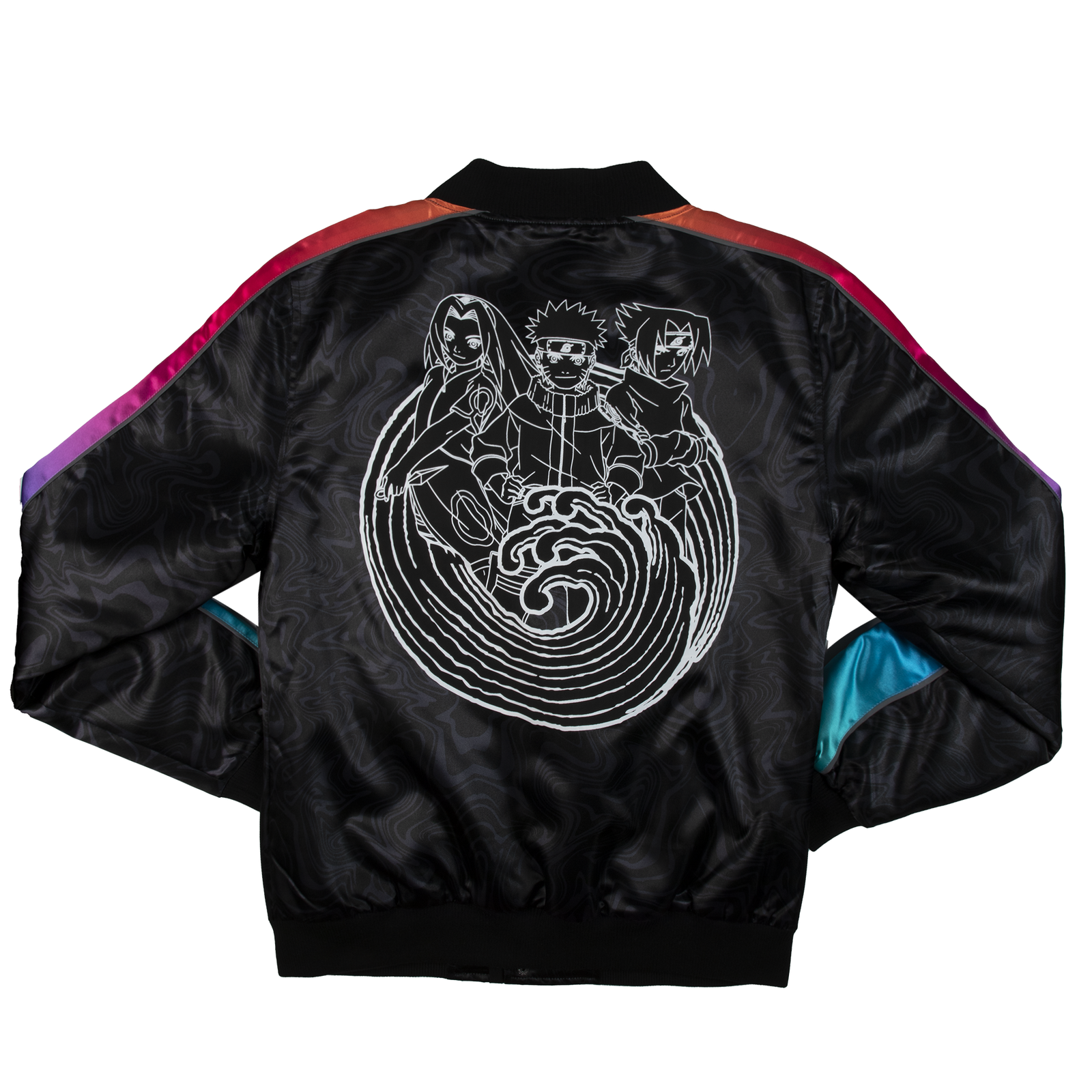 Naruto Black Bomber Jacket | Official Apparel & Accessories | Atsuko ...