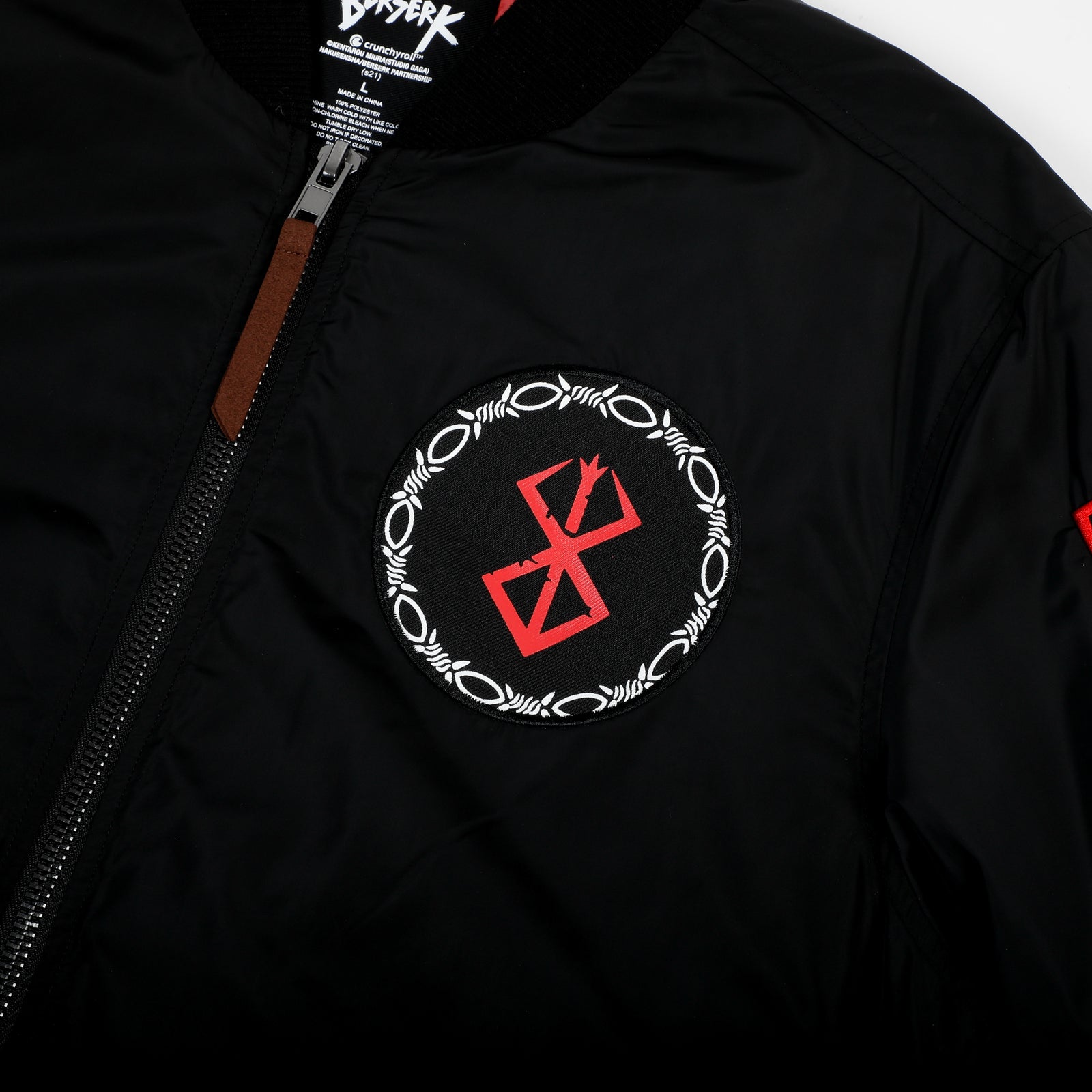 Berserk Skull Knight Black Bomber Jacket - Berserk | Atsuko