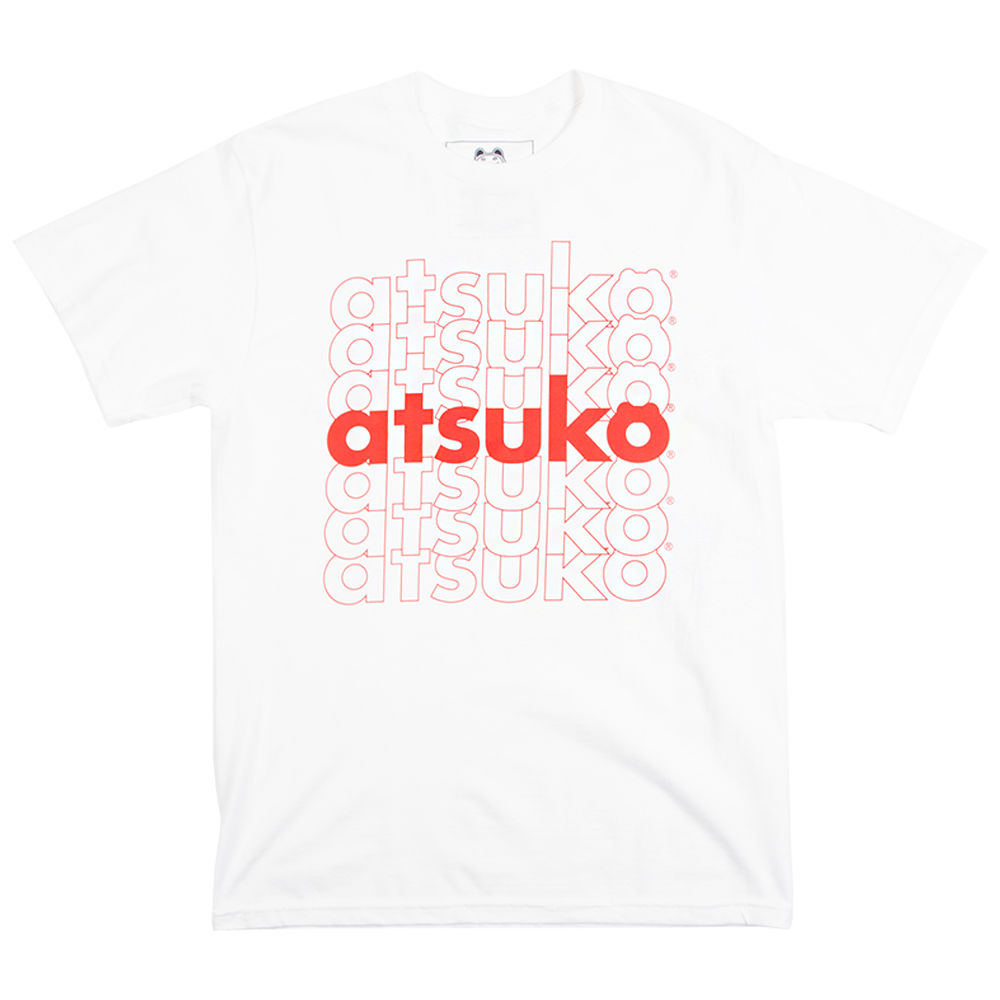 Officially Licensed Atsuko Thank You White Tee - Nuki Merch