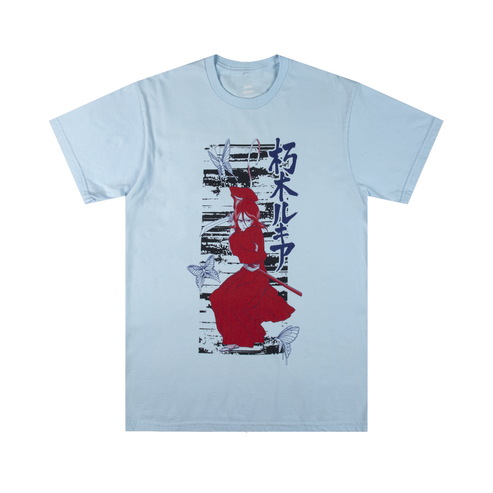 BLEACH Rukia Kuchiki Blue Tee | Official Apparel & Accessories | Atsuko ...