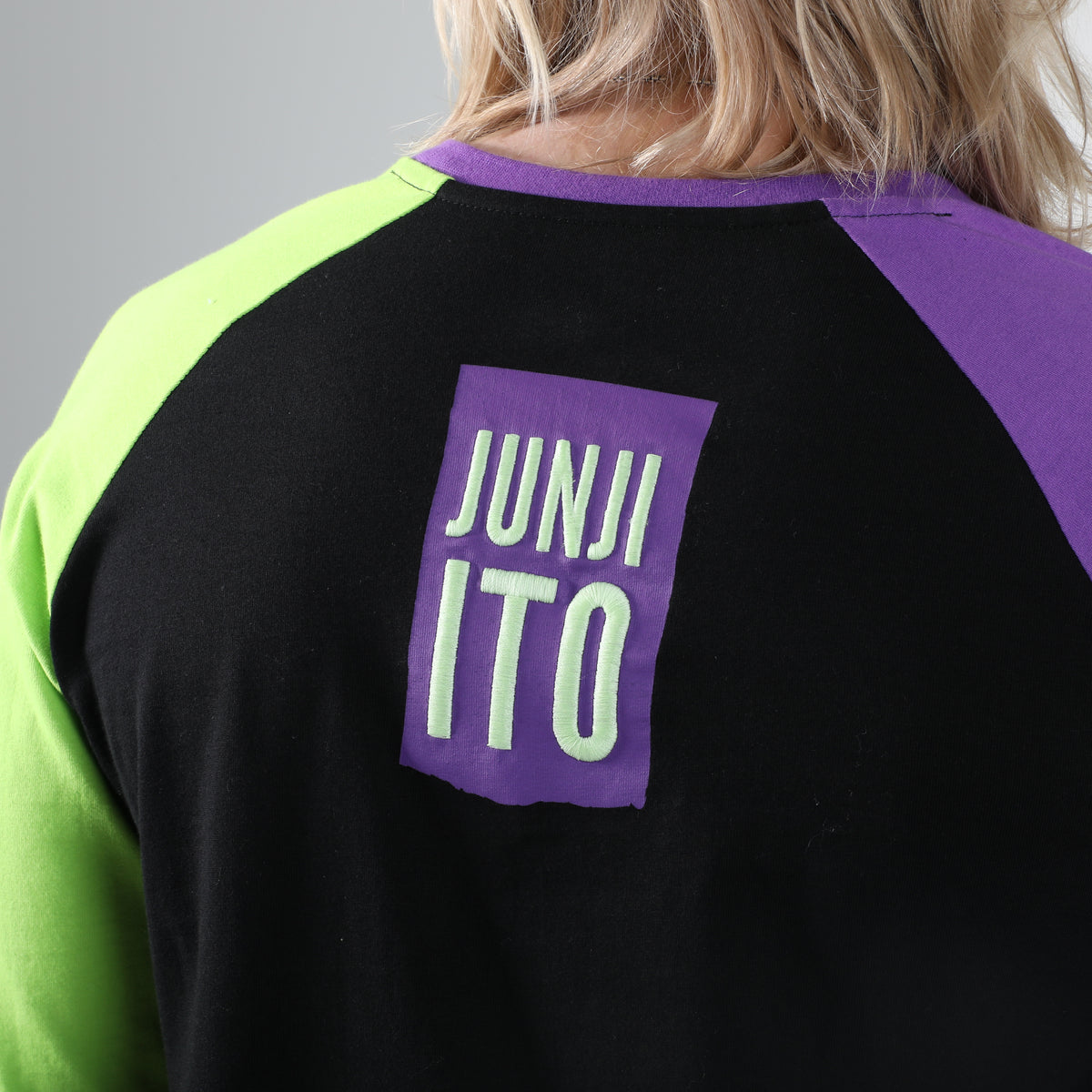 Uzumaki Glow In The Dark Raglan | Official Apparel & Accessories | Atsuko - Junji Ito | Atsuko