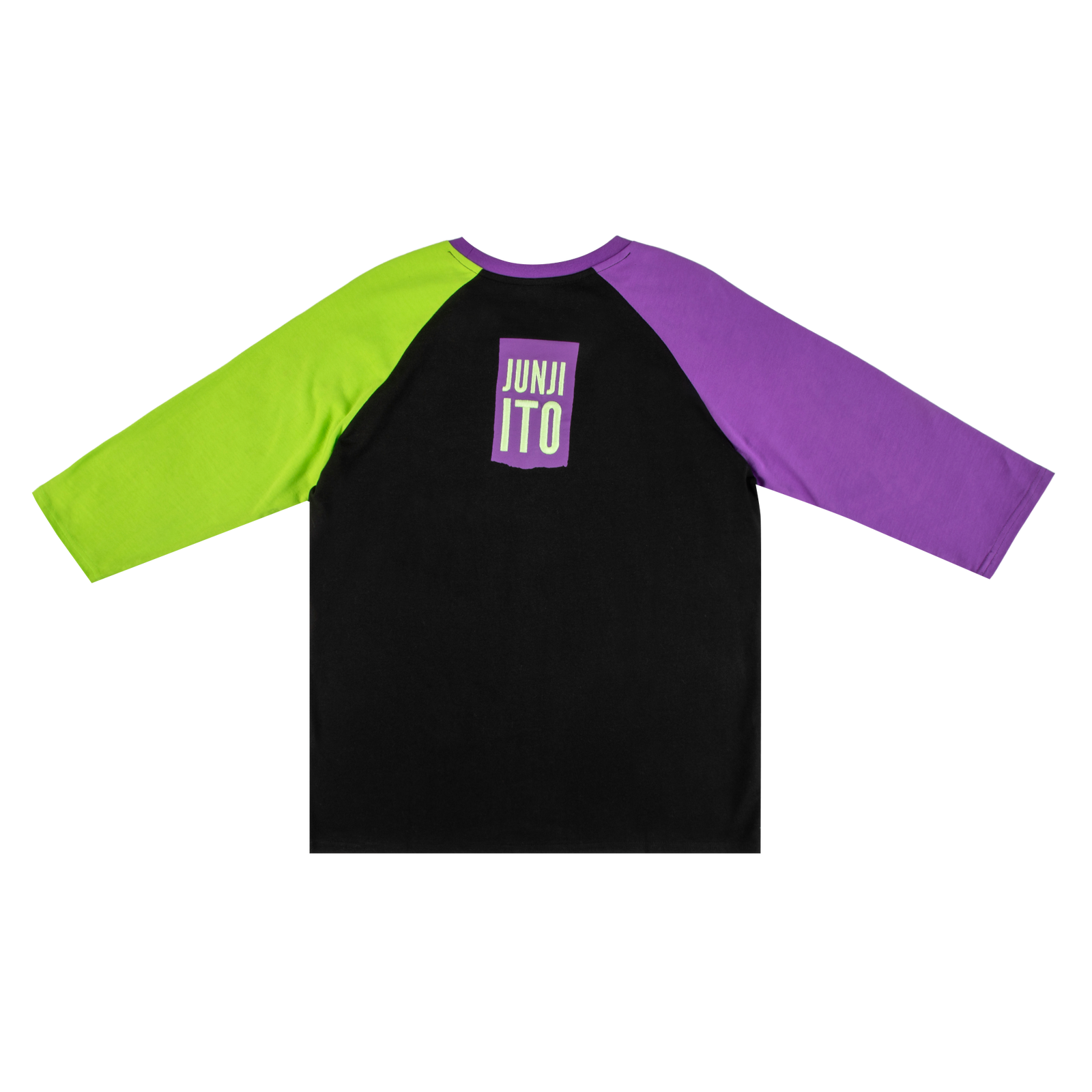 Uzumaki Glow In The Dark Raglan | Official Apparel & Accessories | Atsuko - Junji Ito | Atsuko